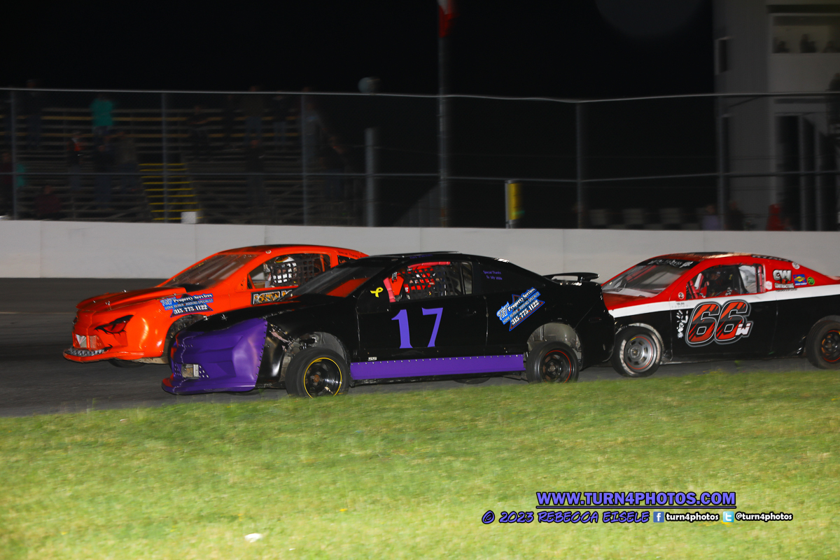 Joe Papin and Dalton Rombough Take Father’s Day - Evans Mills Raceway Park