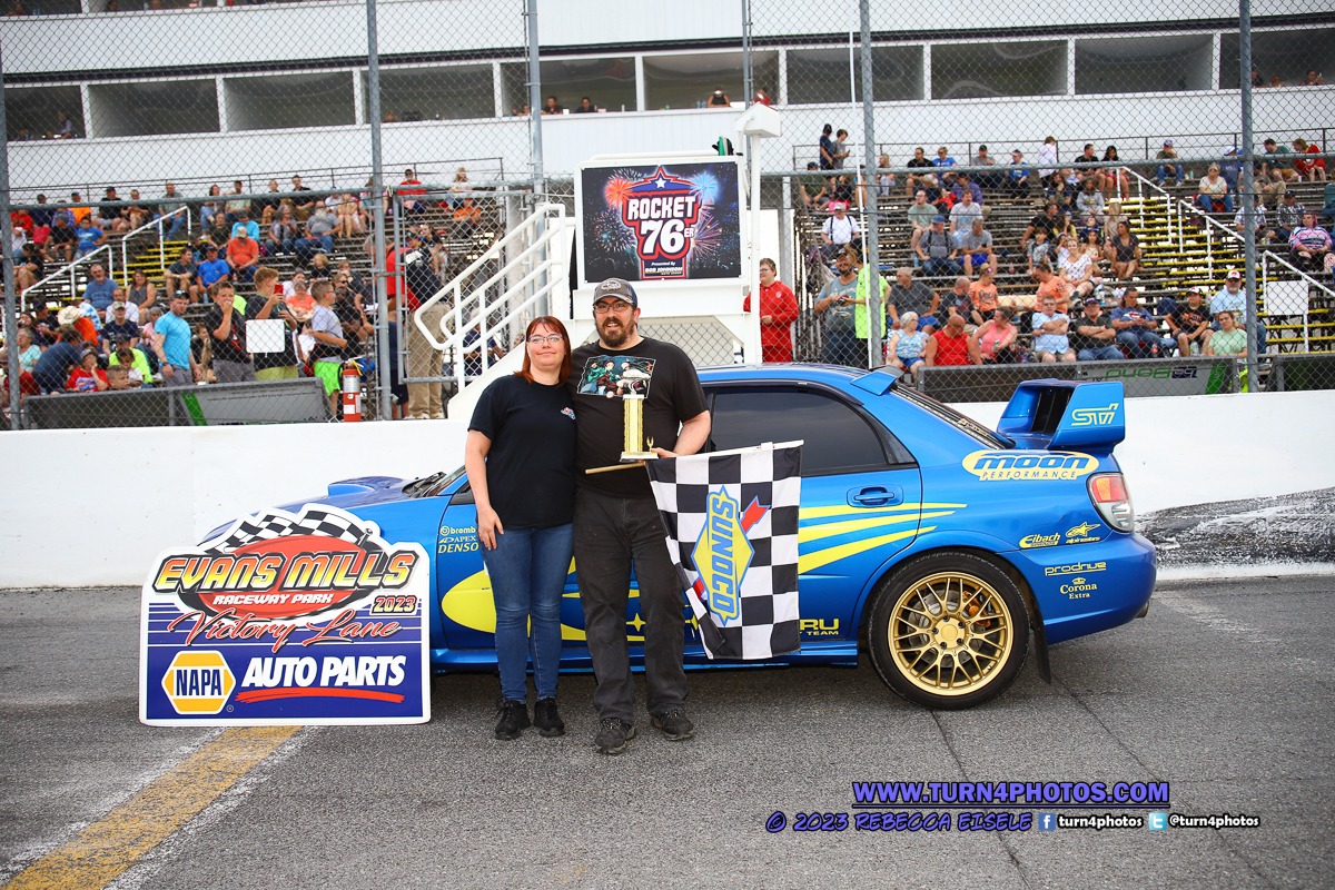 Papin Makes it Two in a Row! - Evans Mills Raceway Park