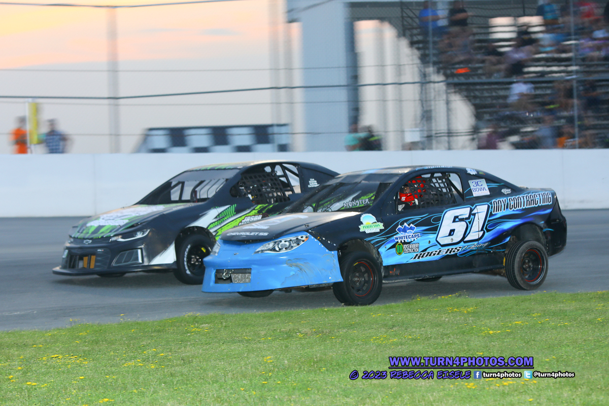 Papin Makes it Two in a Row! - Evans Mills Raceway Park